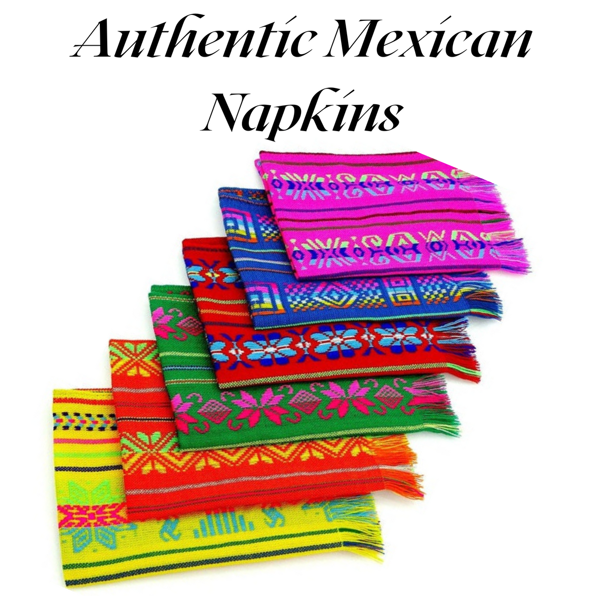 Authentic Mexican Napkins | FiestaConnect – FIESTACONNECT